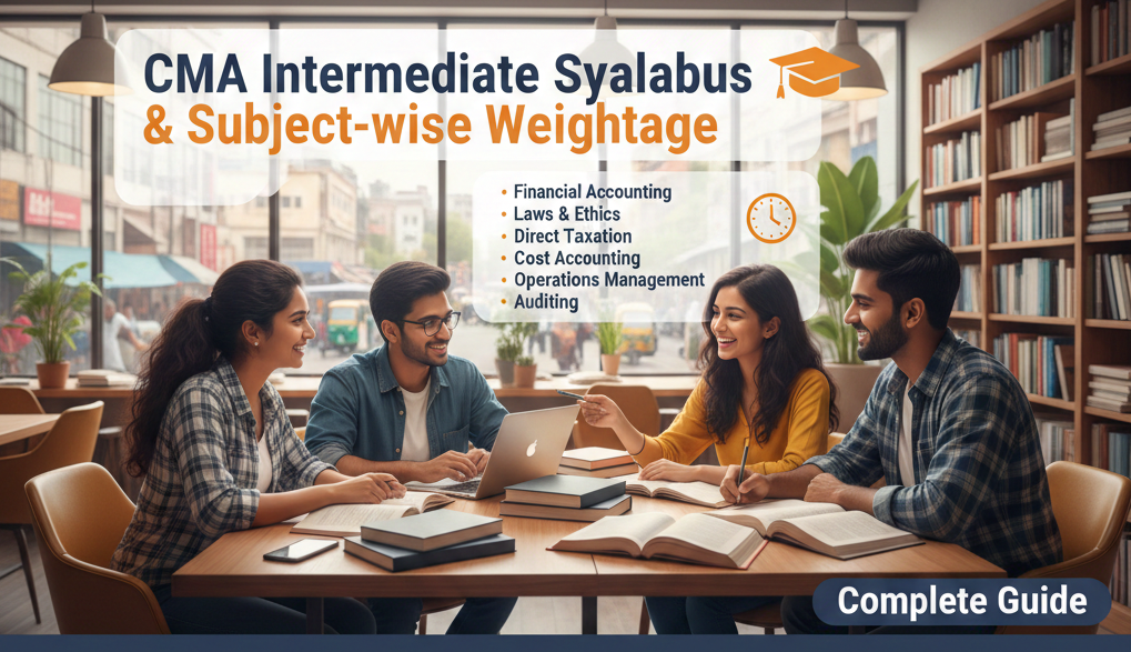 Complete Guide to CMA Intermediate Syllabus & Subject-wise Weightage ...